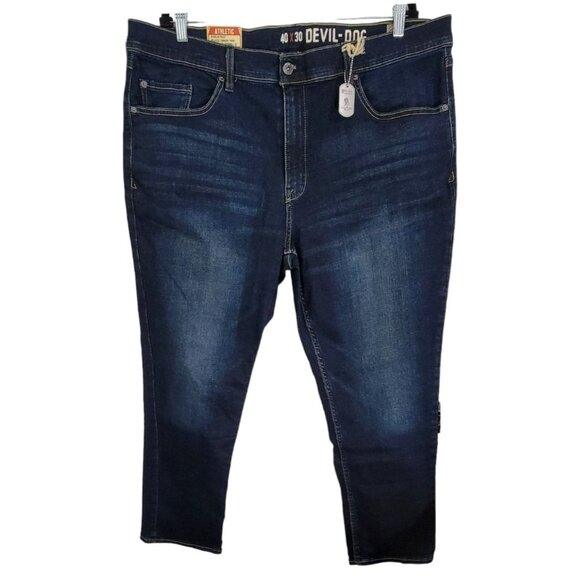 Devil Dog Dungarees | Jeans | Devil Dog Dungarees Mens Blue Denim Jeans ...